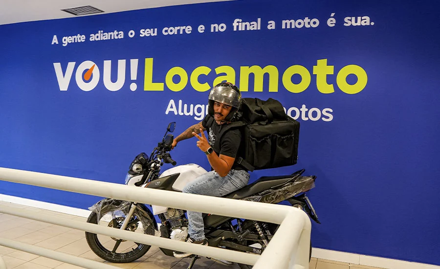 Aluguel de Motos em BH | VOU!Locamoto - Moto Zero em 30min sem SPC/Serasa