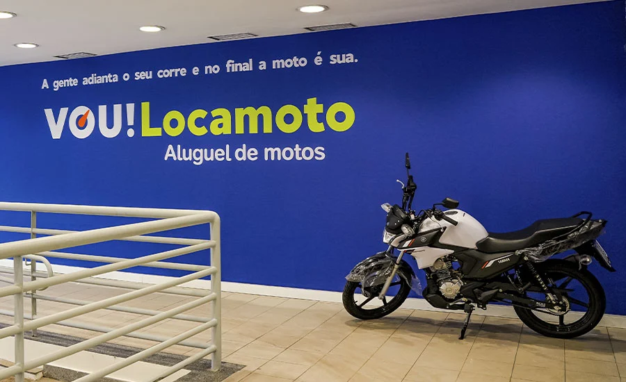 Aluguel de Motos em BH | VOU!Locamoto - Moto Zero em 30min sem SPC/Serasa